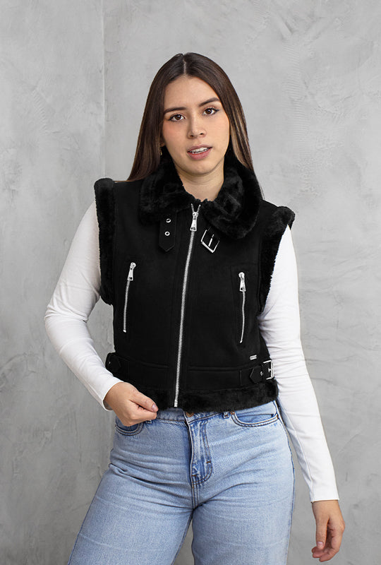 Chaleco Suede Dama | Papiros Denim