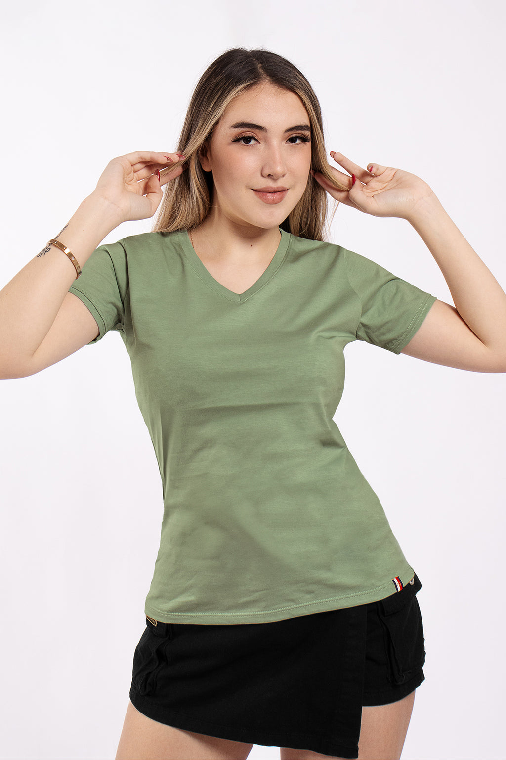 Polo para mujer - Básico Dama Cuello Redondo | Papiros Denim